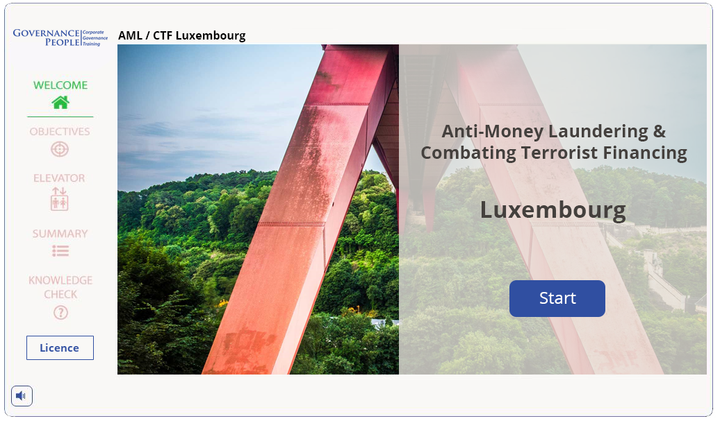 New Version of our AML / CTF Luxembourg elearning Course - elearn.lu
